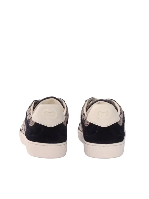 Gucci Leather And Suede Sneakers