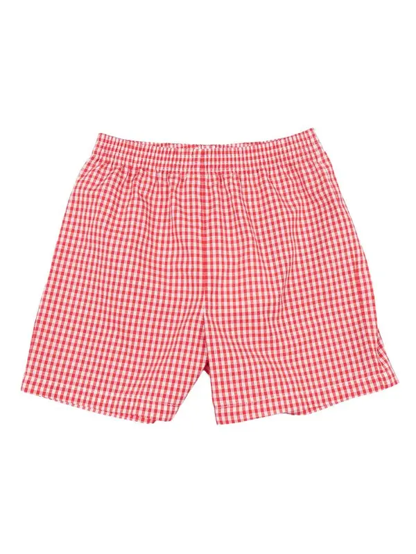 Gucci Bermuda Small Vichy Armure - Red