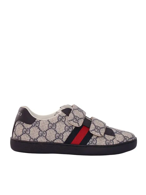 Gucci Gg Supreme Sneakers - Blu