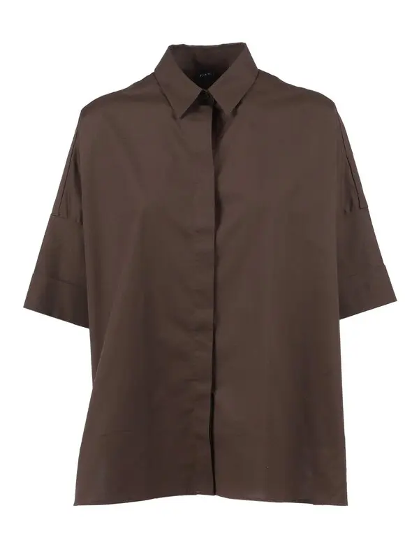 FAY 3/4 Sleeve Shirt - Red