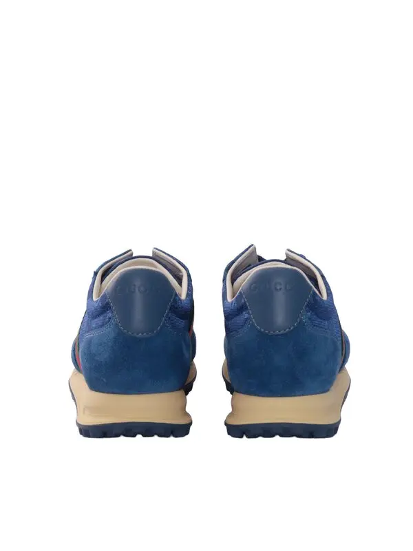 Gucci Leather And Suede Sneakers