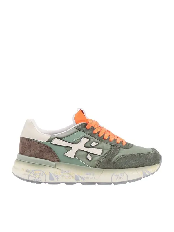 PREMIATA WHITE Sneakers Mick Military - Green