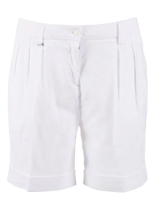 FAY Chino Bermuda Shorts - White