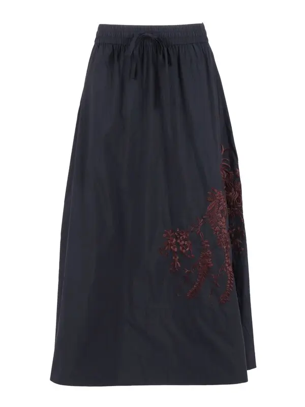 P.a.r.o.s.h Embroidered Skirt - Red
