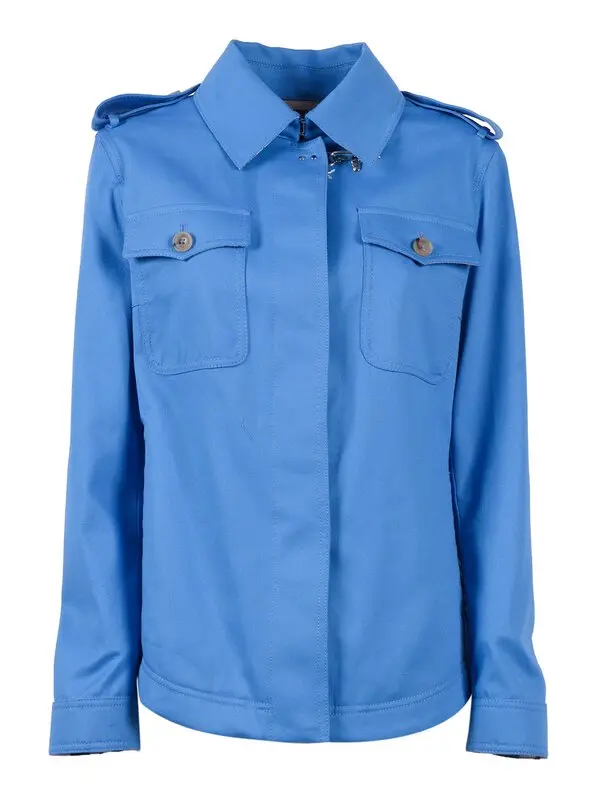 FAY Shirt Jacket - Blue