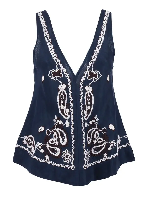 P.a.r.o.s.h Embroidered Blouse