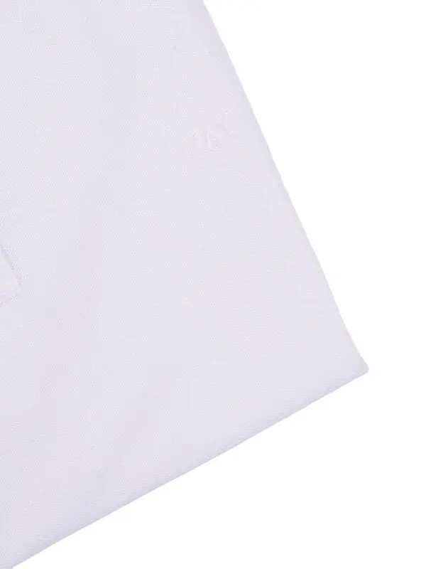 FAY Polo Piquet Stretch - White