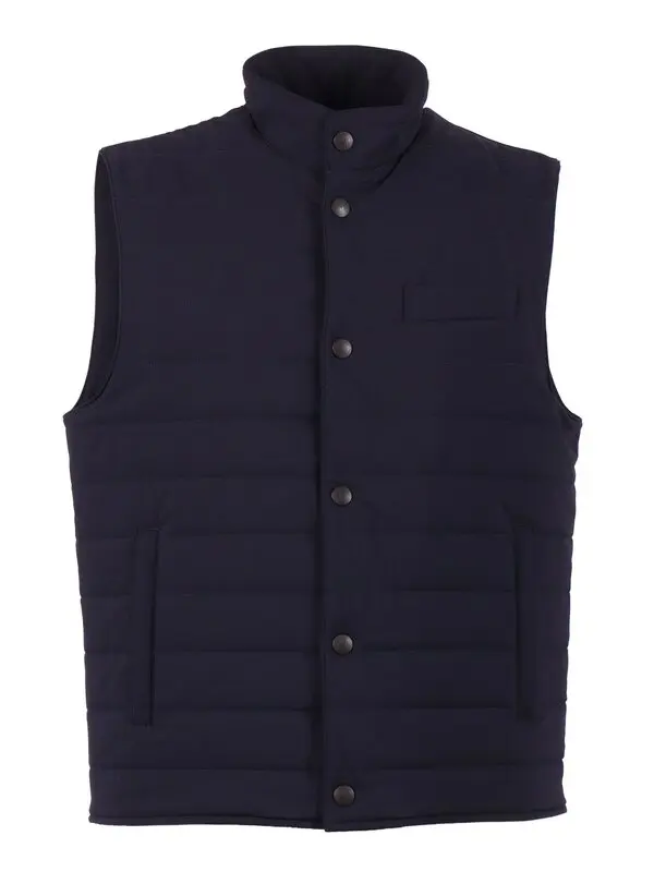FAY Travel Vest Stretch - Blu