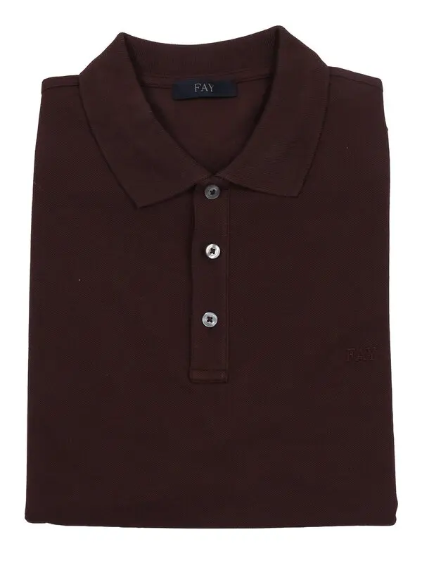 FAY Polo Piquet Stretch