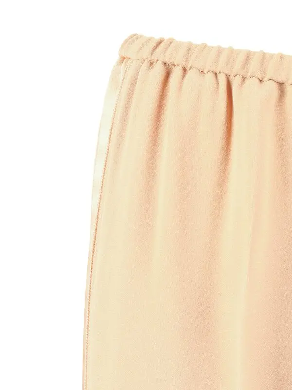 FORTE_FORTE Elastico Regular Matte Envers Satin Pantalone