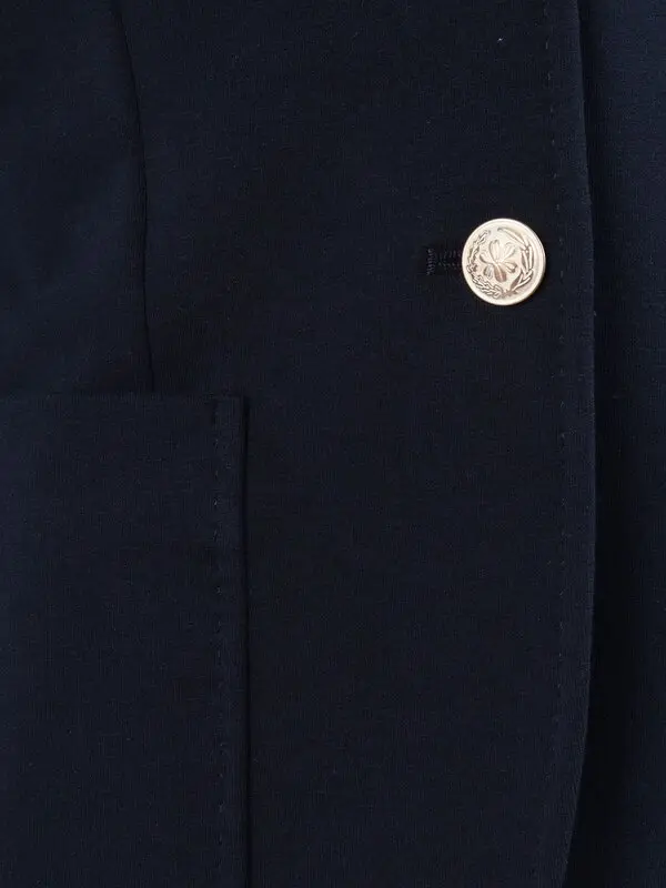 CIRCOLO 1901 Slim Fit Fleece Jacket - Blu