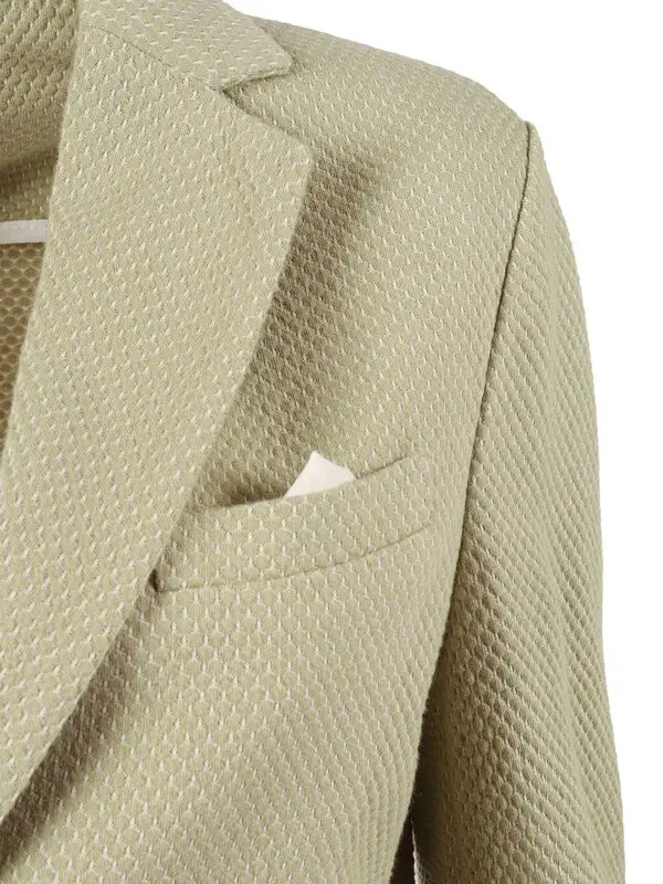 CIRCOLO 1901 Slim Fit Nido D'ape Jacket - Green