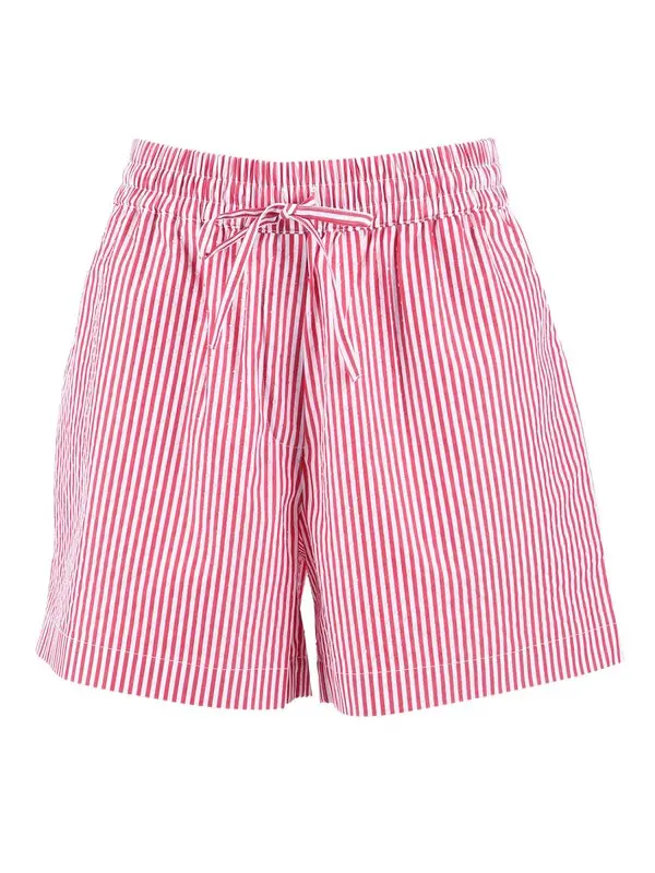 P.a.r.o.s.h Striped Shorts - Red