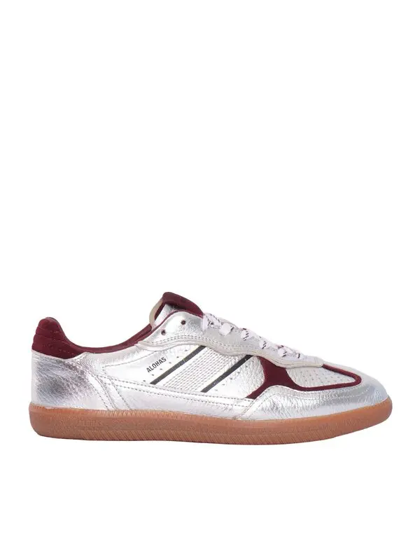 ALOHAS Grain Shimmer Leather Sneakers - Not Less Than € 5