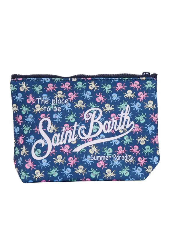 MC2 SAINT BARTH Aline Polpy Multi 61 Pochette - Blu