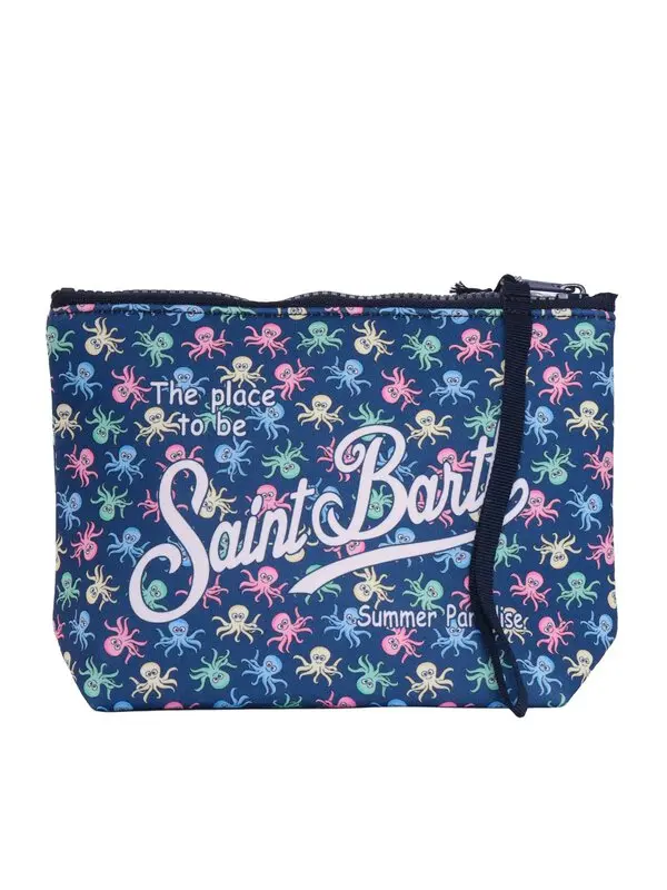 MC2 SAINT BARTH Aline Polpy Multi 61 Pochette - Blu