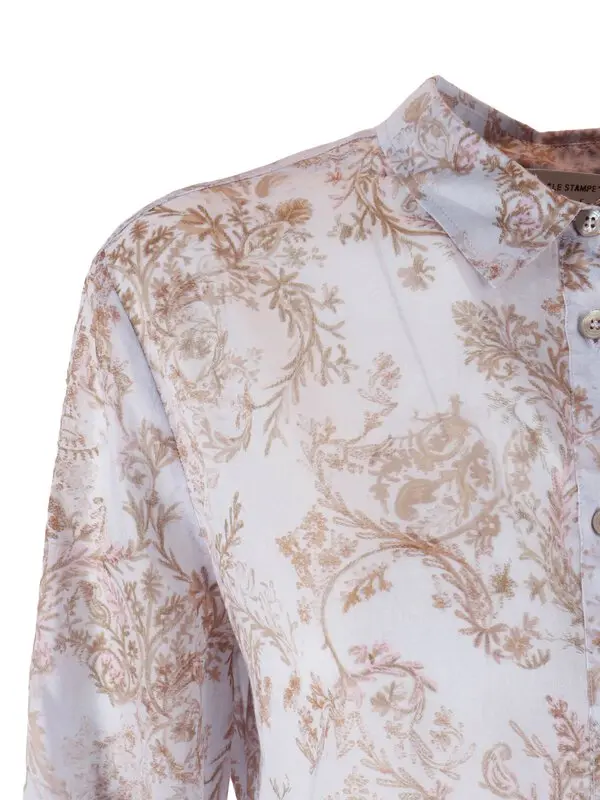 FORTE_FORTE Regular Voile Cotone 'nontiscordardime' Shirt - Other