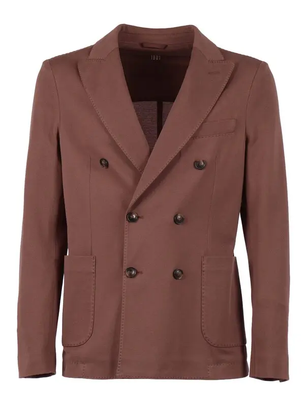 CIRCOLO 1901 Double-breasted Jacket - Red