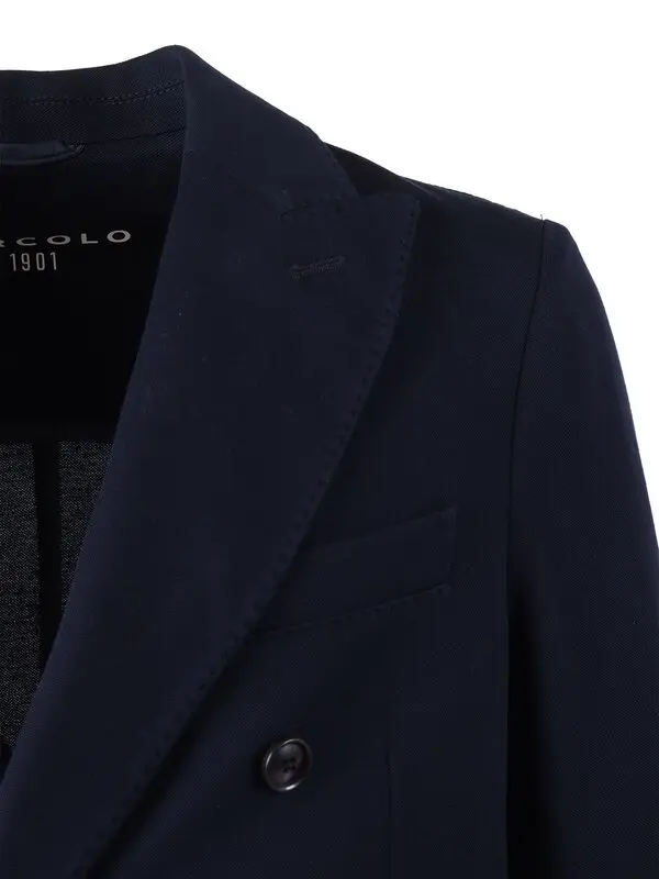 CIRCOLO 1901 Double Breasted Jacket - Blu