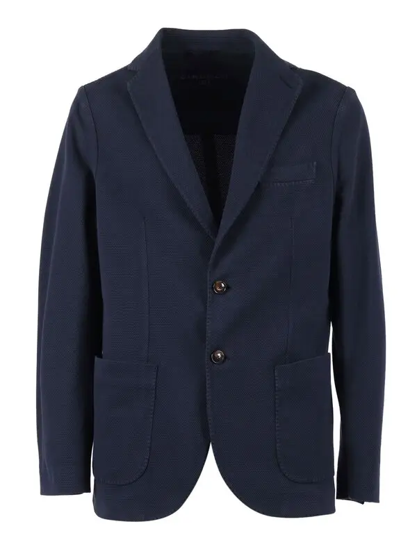 CIRCOLO 1901 Blazer G.dyed Oxford - Blu