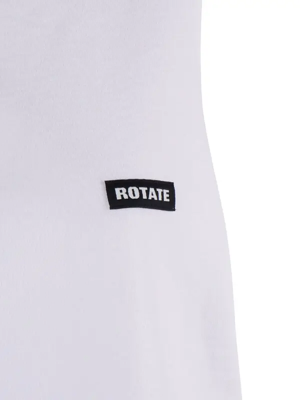 ROTATE BY BIRGER CHRISTENSEN Jersey Tank Top - White