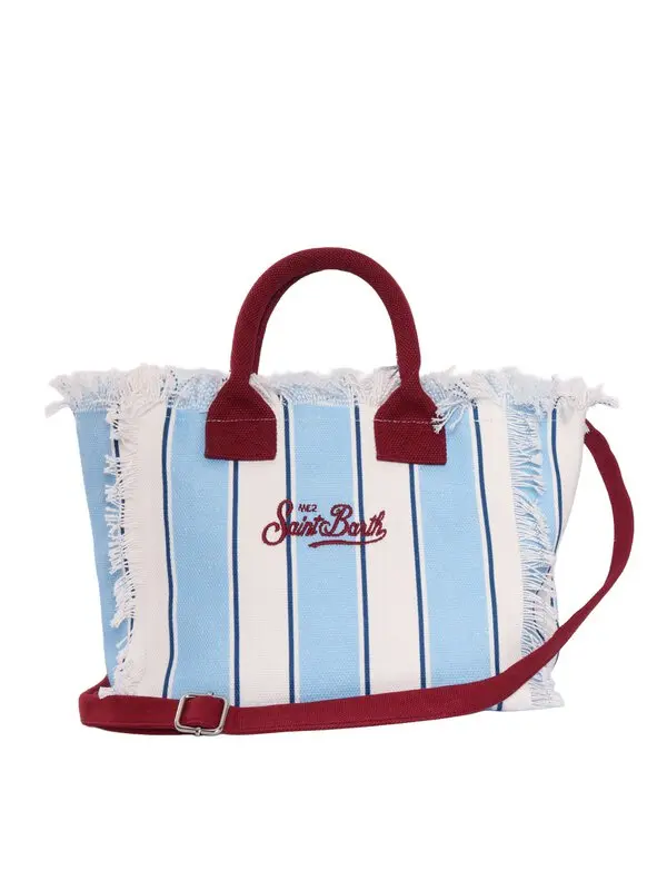 MC2 SAINT BARTH Colette Sb Beach Stripes 3345 Emb - Blue