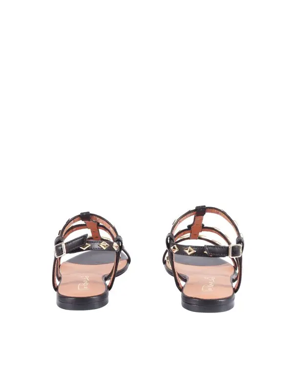 VIA ROMA 15 Rombetti Sandal - Red