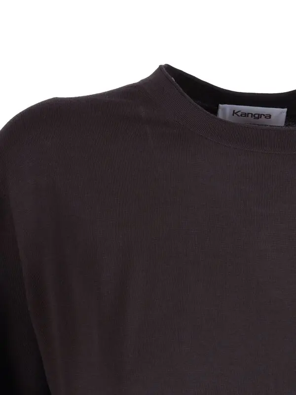 KANGRA M-manica Rasato Calato Top