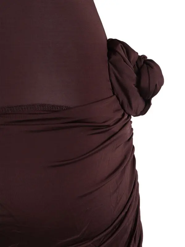 ROTATE BY BIRGER CHRISTENSEN Draped Mini Dress