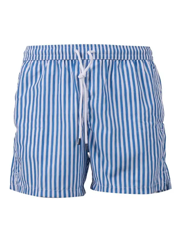 Fedeli Swim Trousers Woven Fabric - Blu