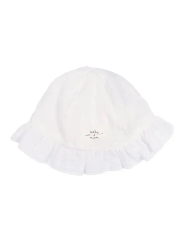 TEDDY & MINOU Cappello + Scarpina - White