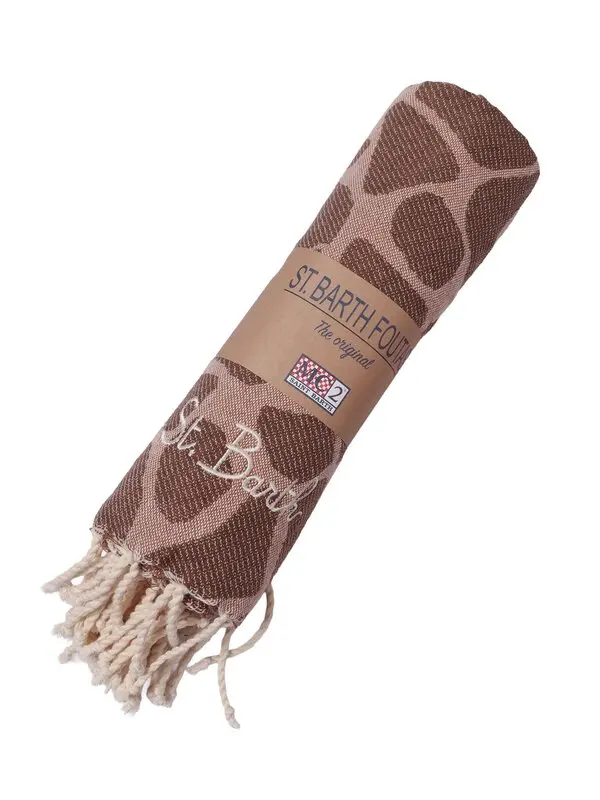 MC2 SAINT BARTH Foutas J N Giraffe Skin 18 Emb - Red