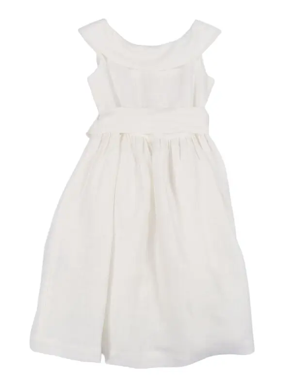 IL GUFO Sleeveless Dress - White