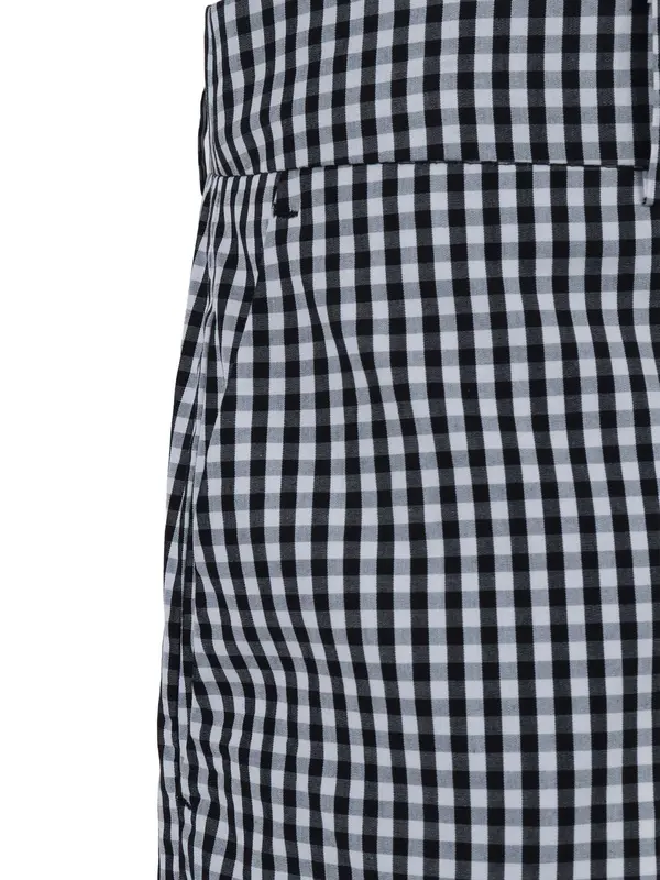 Michael Kors Flat Front Gingham Shorts