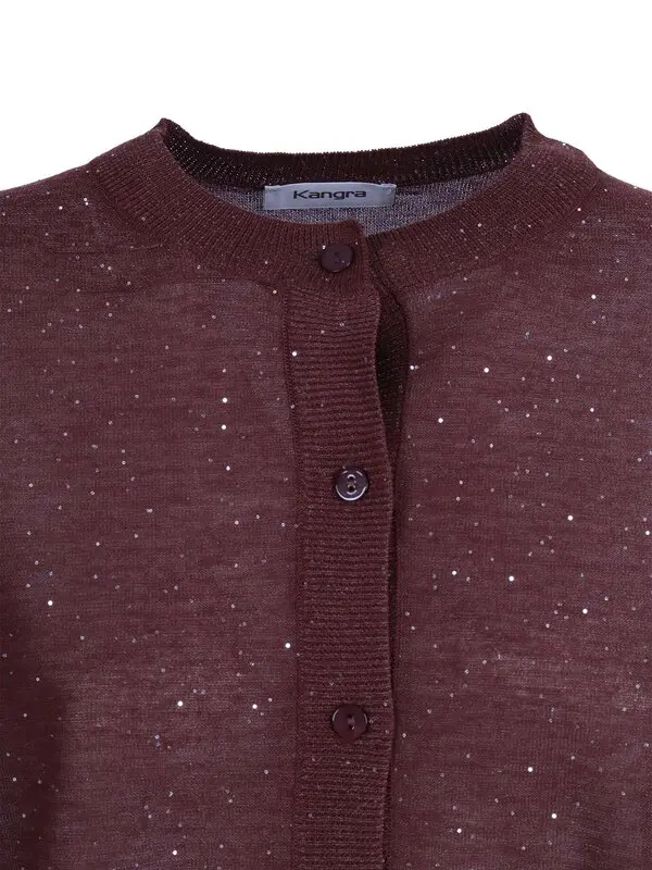 KANGRA Serafino With Buttons And Micropaillettes