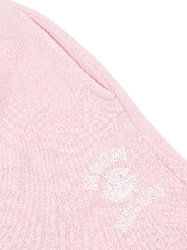 MSGM Washed Fleece Bermuda