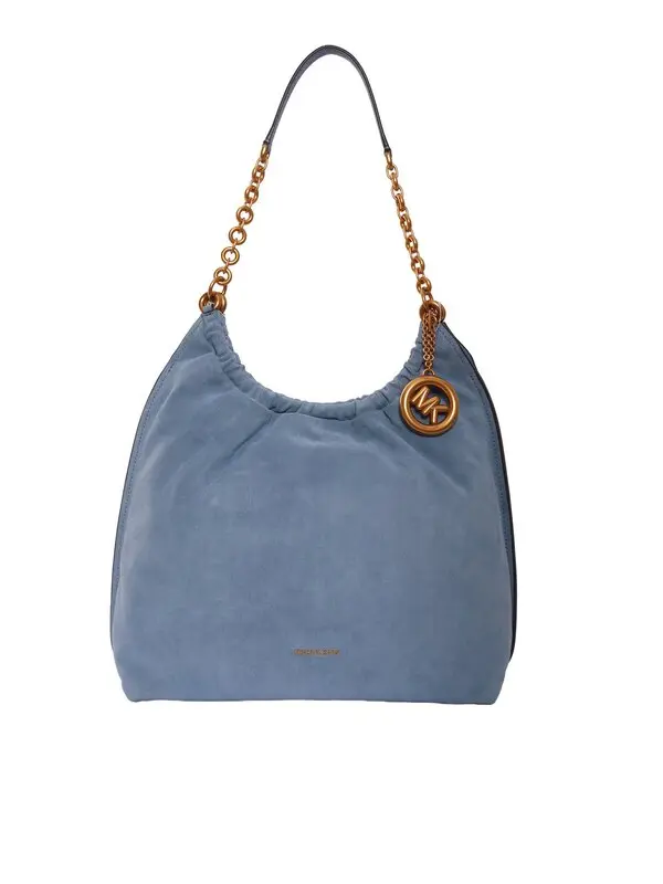 Michael Kors Large Cinch Messenger Bag - Blue
