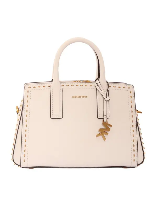 Michael Kors Small Satchel - White