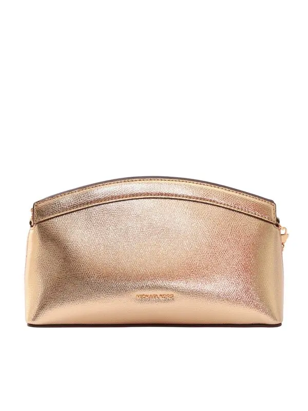 Michael Kors Small Dome Chain Crossbody - Gold