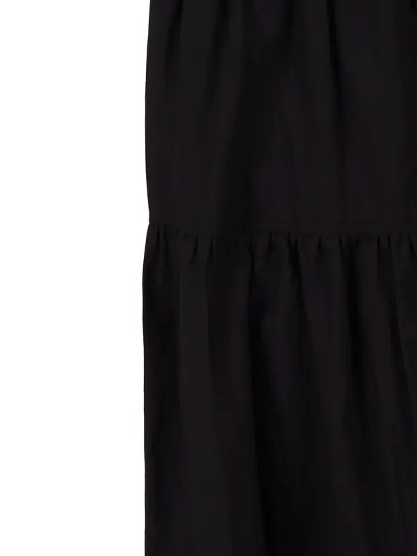 Michael Kors Poplin Midi Shirt Dress - Red