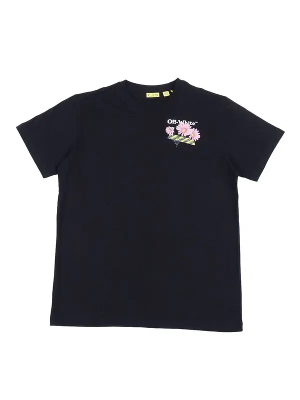Off-White Daisy Tape Tee - Red