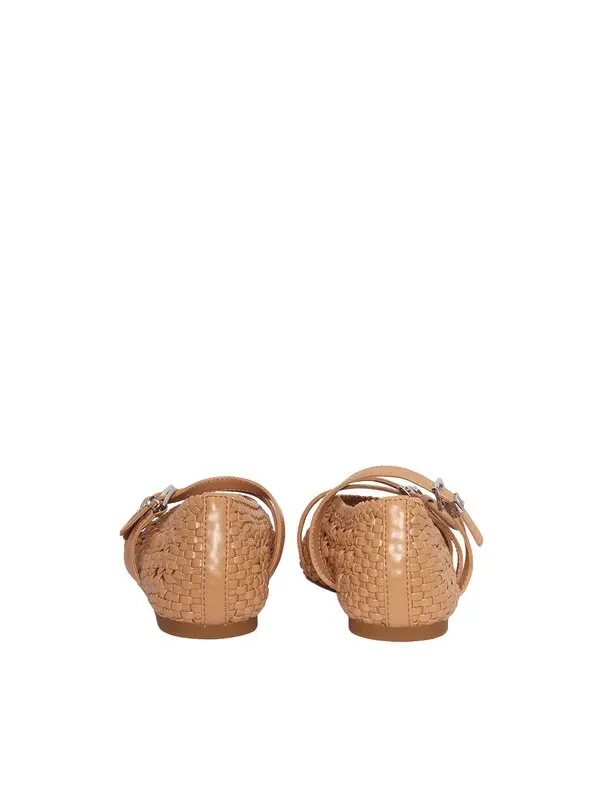 Michael Kors Indy Woven Flex Ballerina