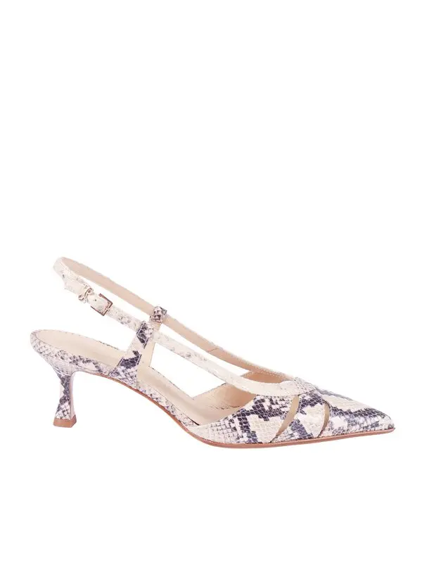 SERGIO LEVANTESI Slingback Edda6 Pitone Sabbia - Other