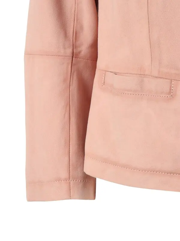 BULLY Goat Suede Leather Jacket