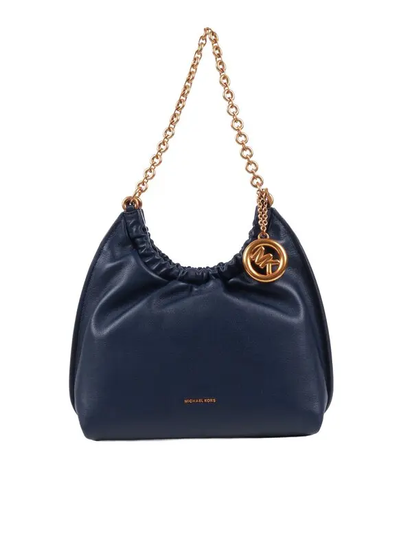 Michael Kors Md Cinch Pouchette - Blu