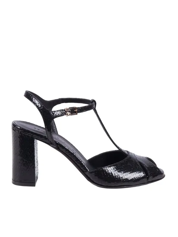 SERGIO LEVANTESI Giselle6 Aspis Nero Sandals