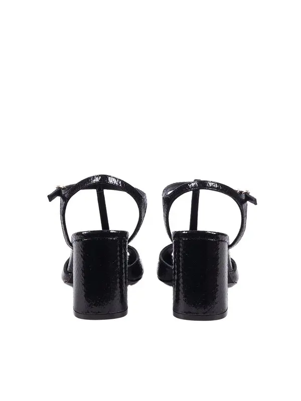 SERGIO LEVANTESI Giselle6 Aspis Nero Sandals