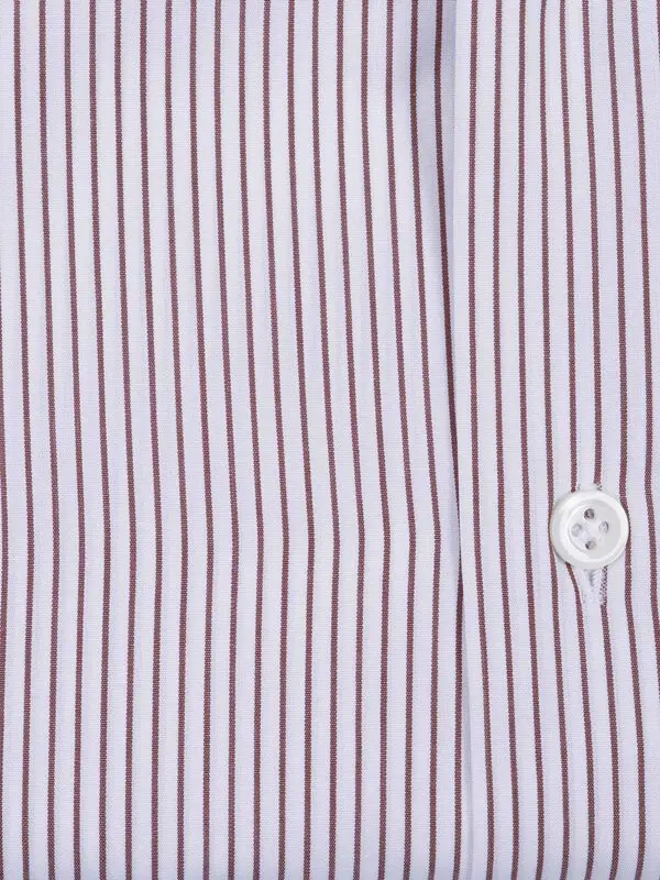 MAZZARELLI CAMICIE Striped Slim Fit Shirt