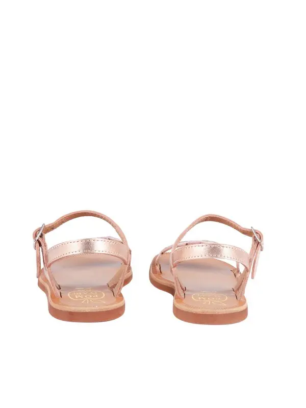 POM D'API Plagette Ferns Sandal - Red