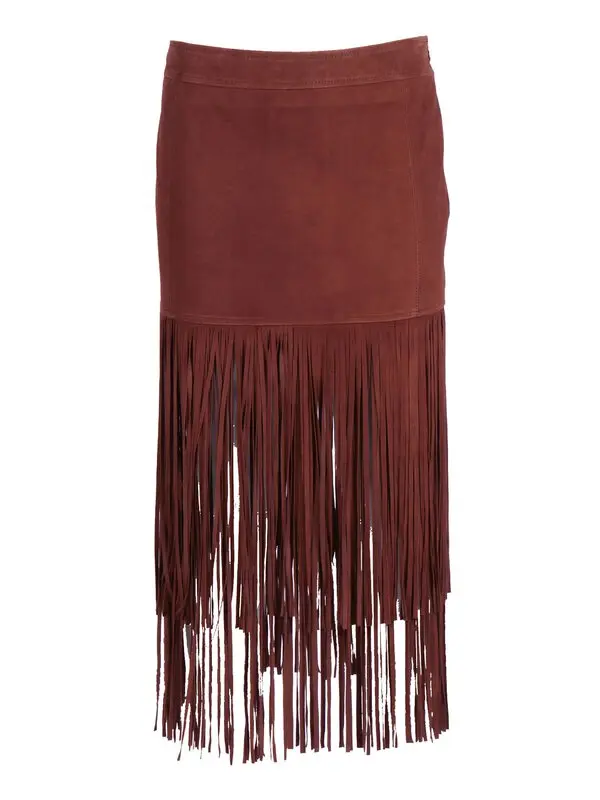 ERMANNO DI E.SCERVINO Fringed Skirt